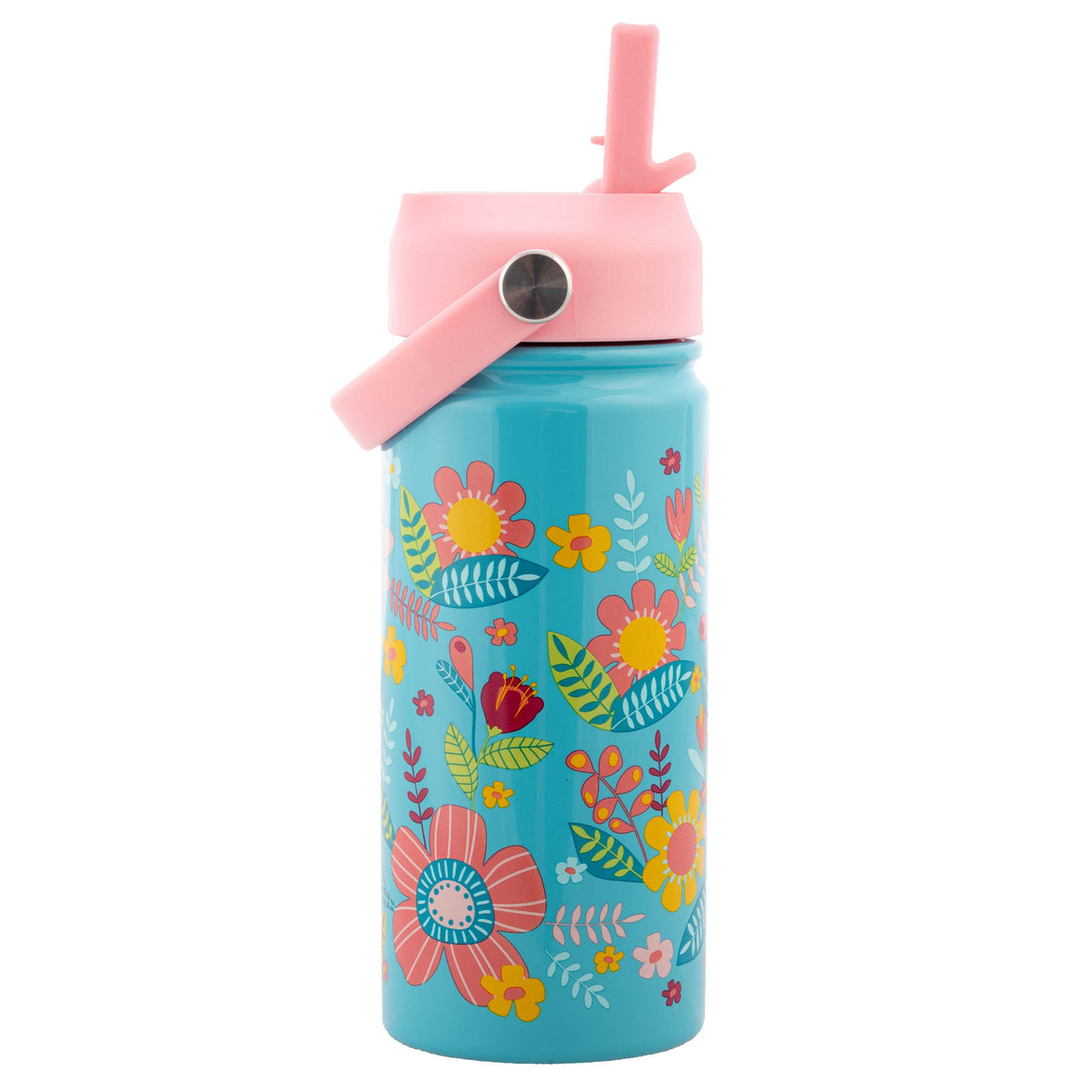 Insulated Stainless Steel Water Bottle with Handle: Mermaid – the eden baby