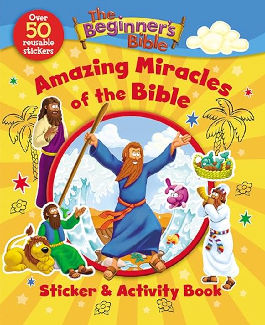The Beginner's Bible Amazing Miracles of the Bible Sticker and Activit ...