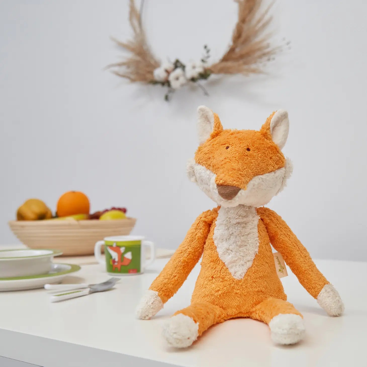 Organic Plush Fox – the eden baby